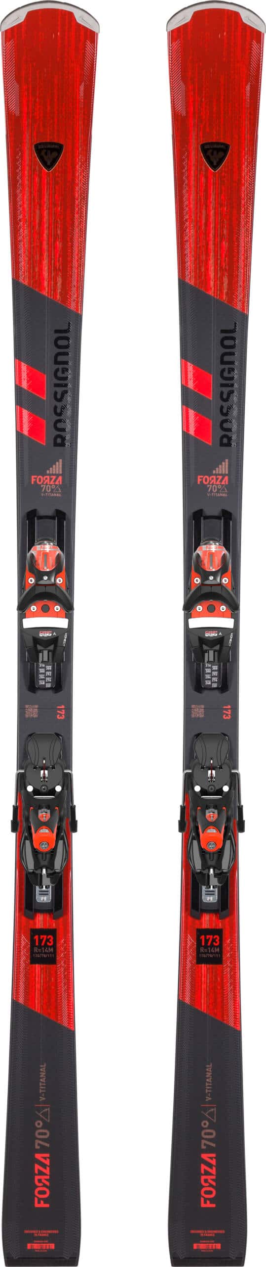 Rossignol Forza 70° V-TI Mens Skis with SPX 14 Bindings 2025 | Ken ...