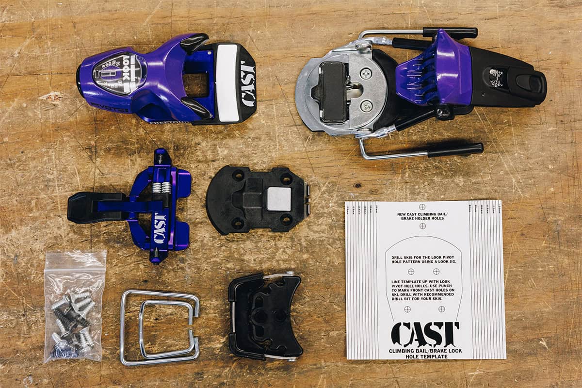 Cast Freetour 2.0 Pivot 15 Ski Bindings 2026 | Ken Jones Ski Mart